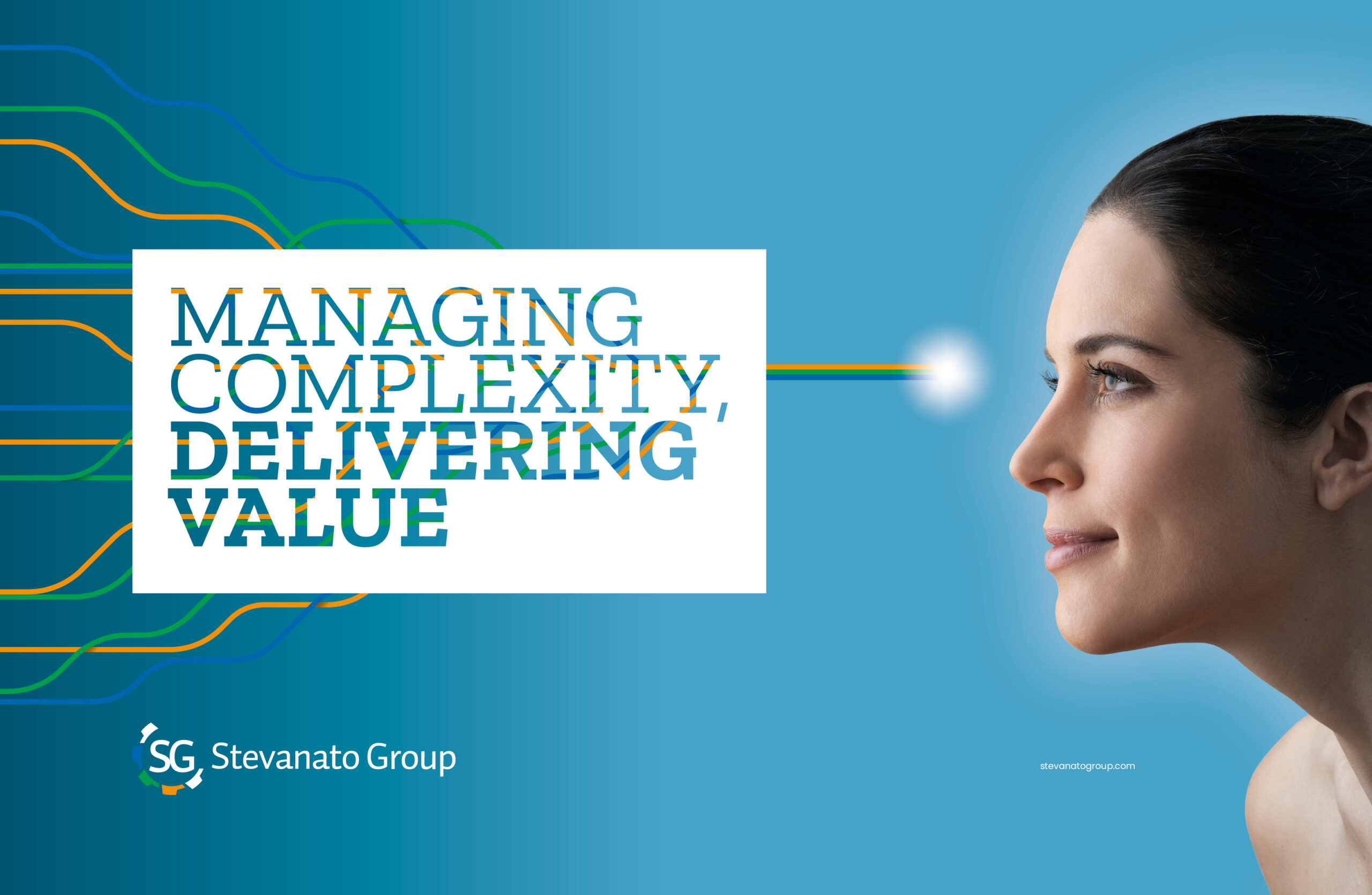 Sintesi HUB firma il nuovo corporate key visual di Stevanato Group - UNA