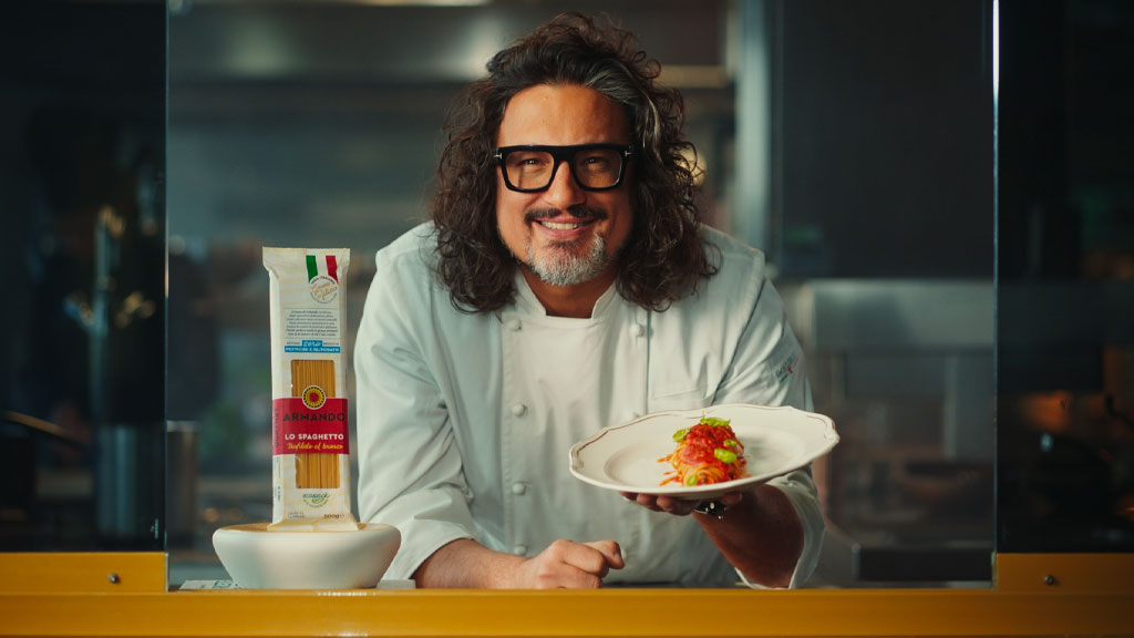 Pasta Armando e Chef Alessandro Borghese tornano in tv con nuovo spot ...